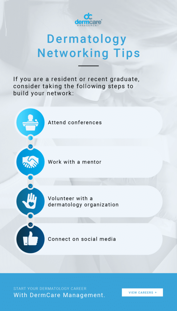 Networking Tips For Dermatologists | DermCare Management